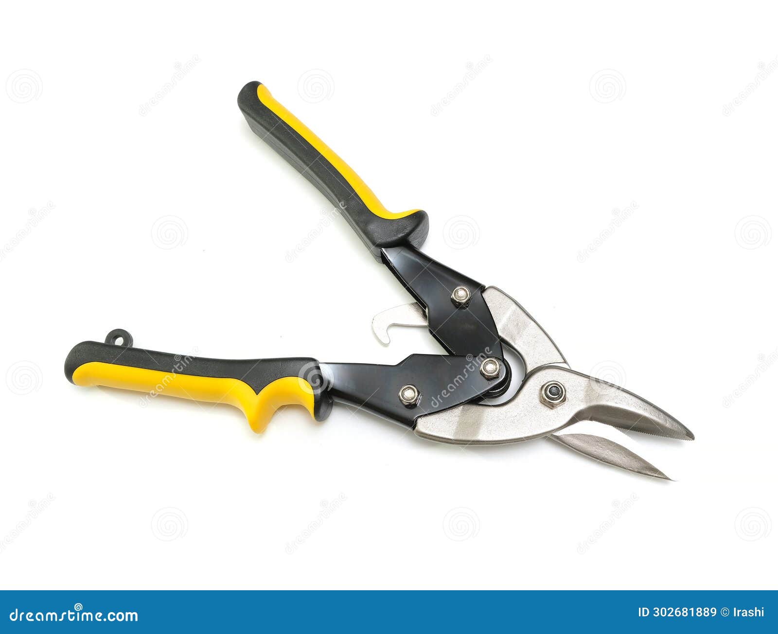 Metal cutting scissors stock image. Image of industrial - 302681889