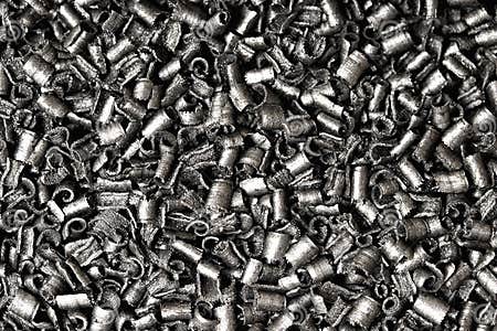 Metal Cuttings stock photo. Image of cast, metal, tools - 6375358