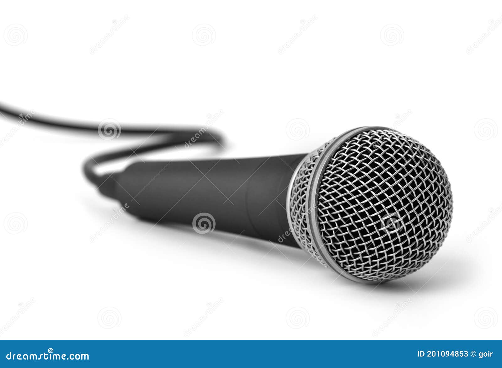 Metal dark gray microphone stock image. Image of lifestyles - 201094853