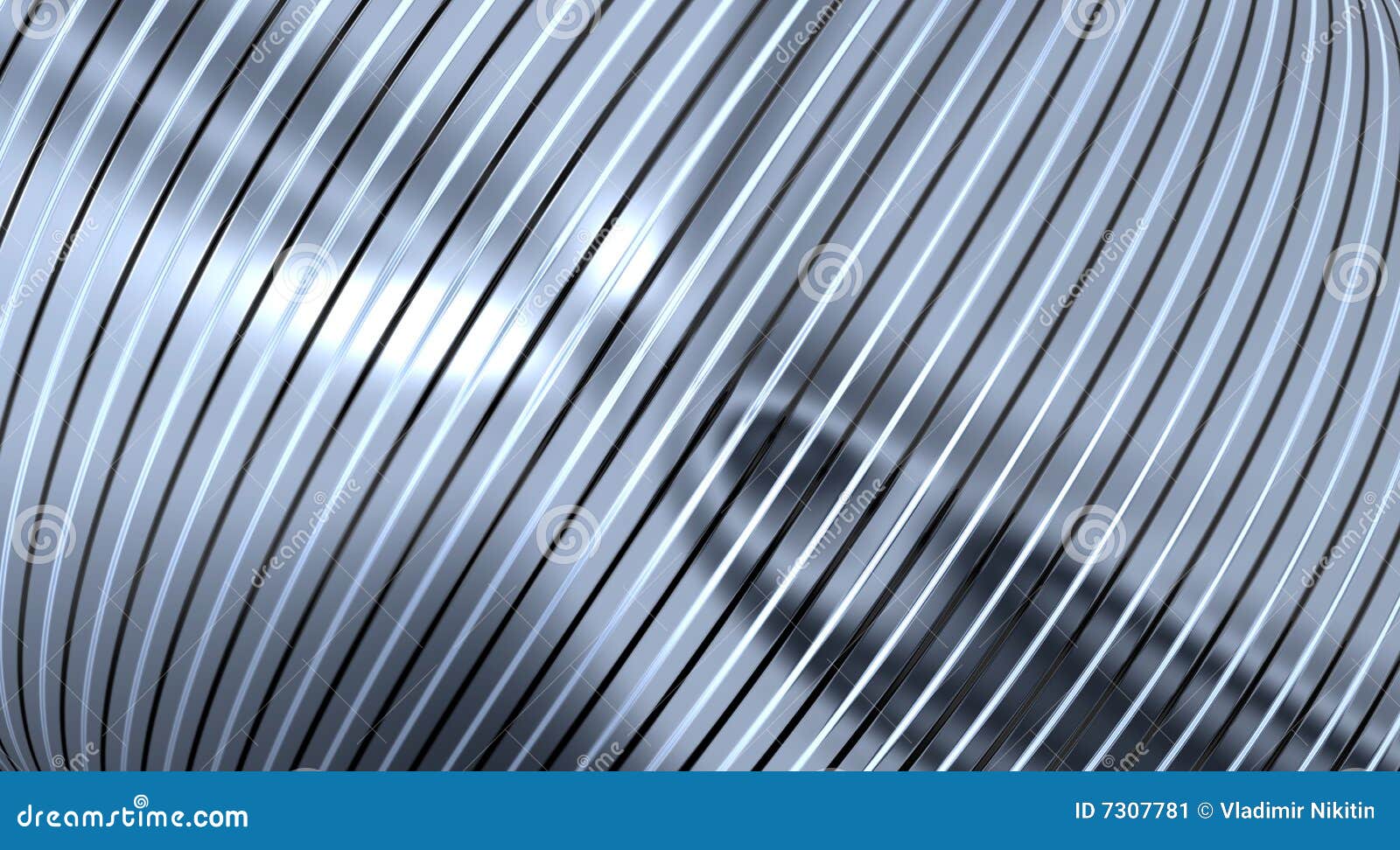 Metal De Folha Ondulado, Luz Refletindo Ilustração Stock - Ilustração ...