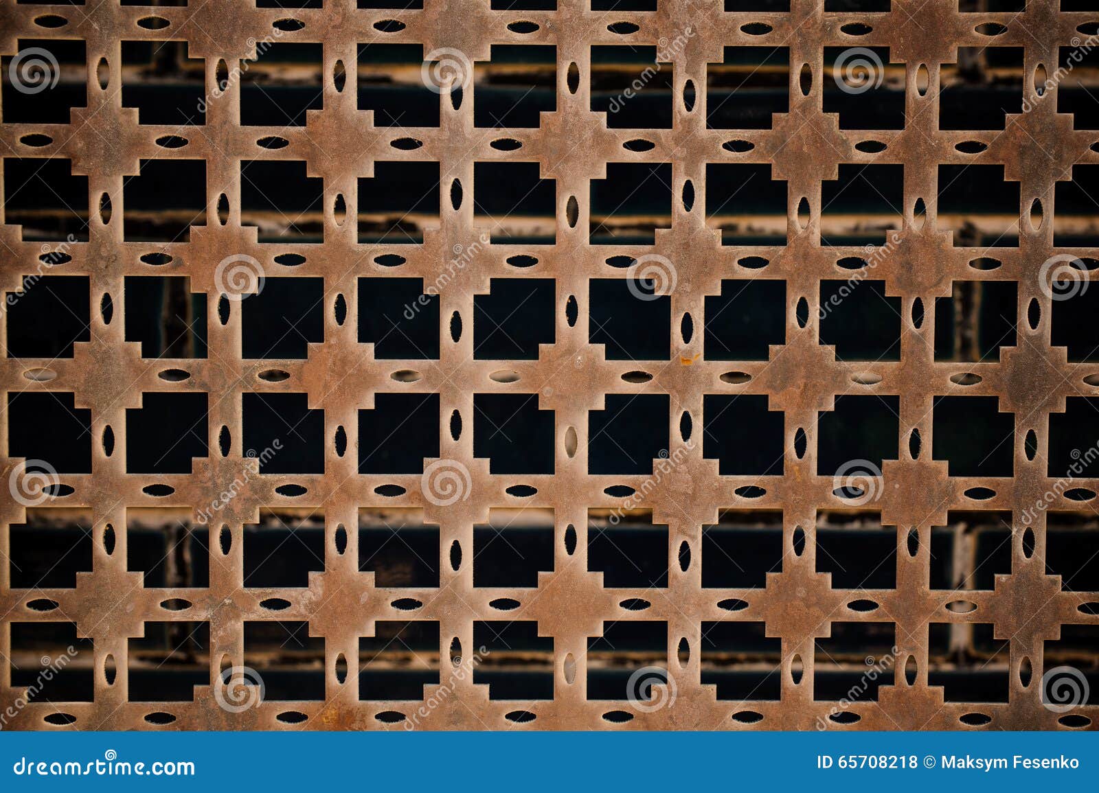 Metal Decorative Lattice Outside Texture Stock Photo - Image of grid ...