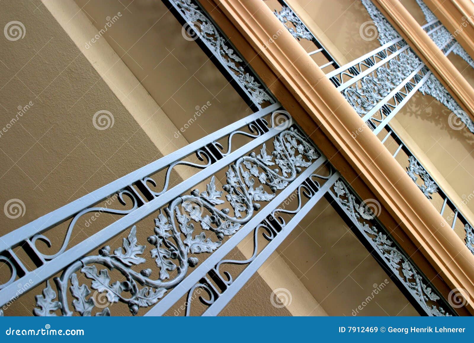 Metal Design stock image. Image of iron, balcony, european - 7912469