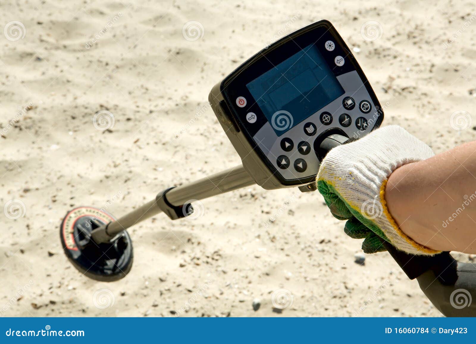 Metal detector stock photo. Image of leisure, outdoors - 16060784