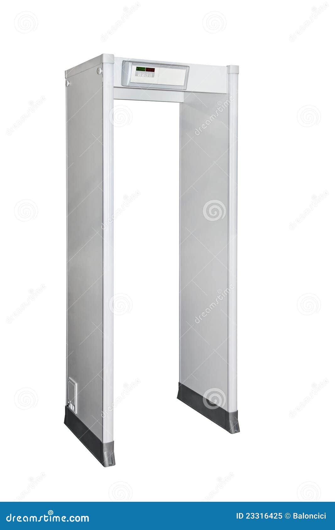 Metal detector door stock image. Image of metal, transport - 23316425