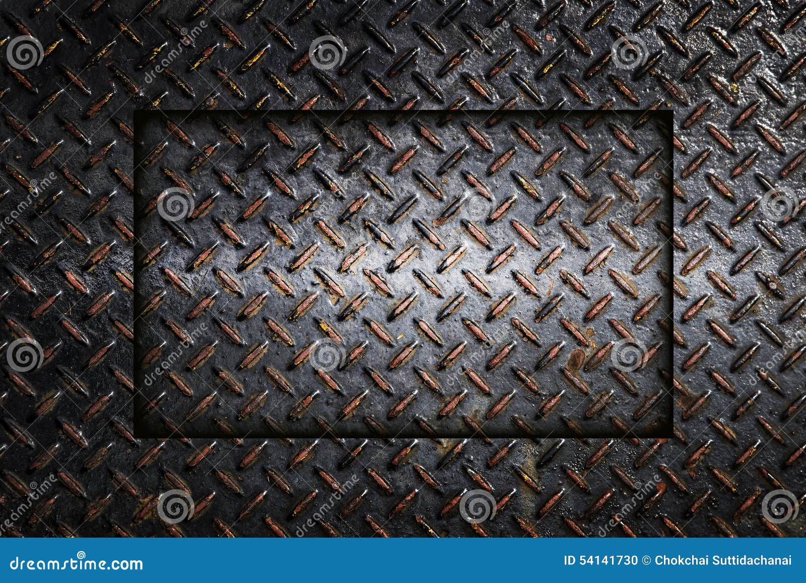 Metal Diamond Plate Abstract Industrial Background Stock Photo - Image ...