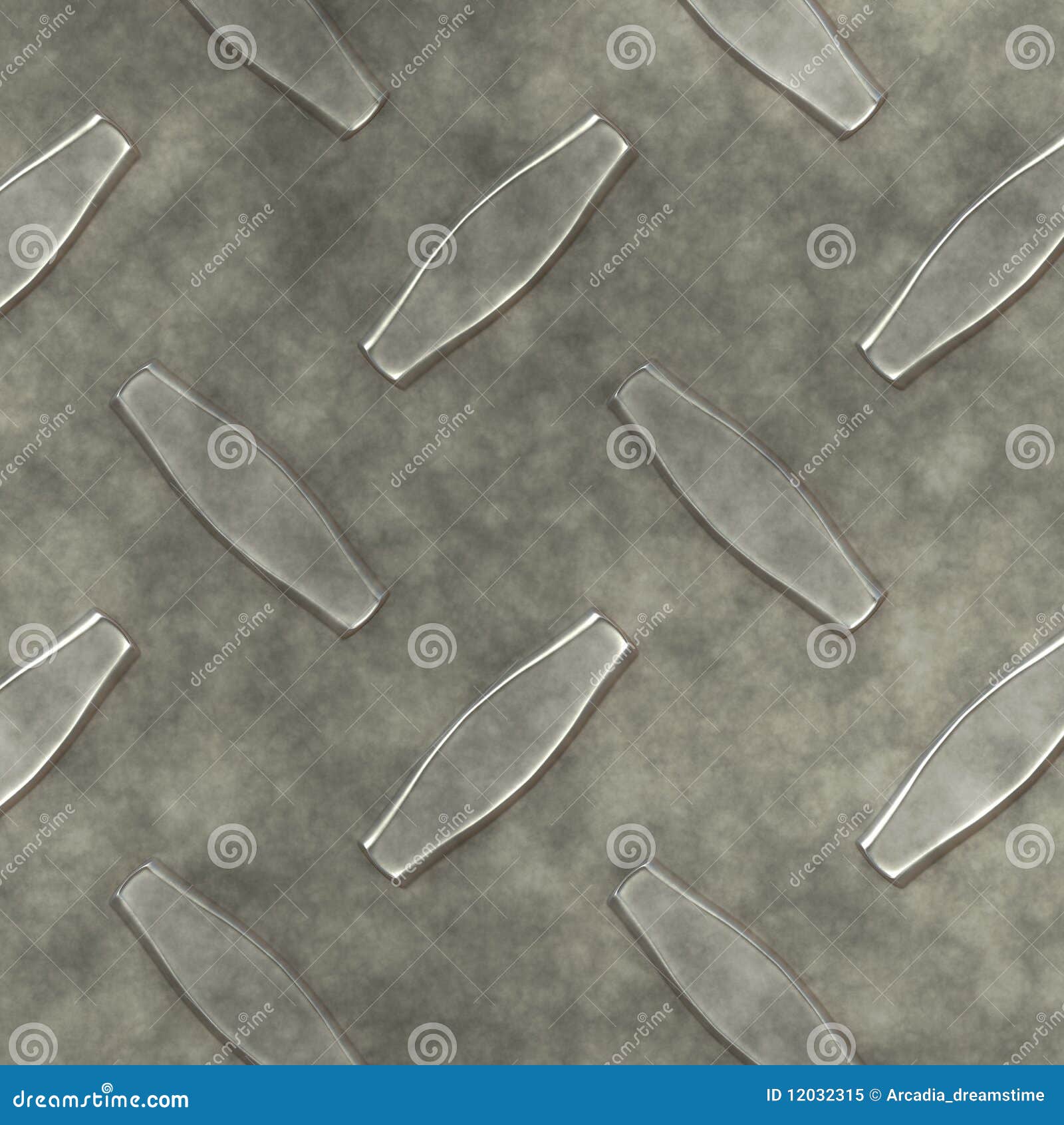 Metal Diamond Plate BackGround Stock Illustration - Illustration of ...