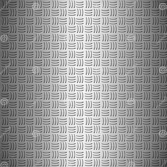Metal Diamond Plate Background Stock Illustration - Illustration of ...