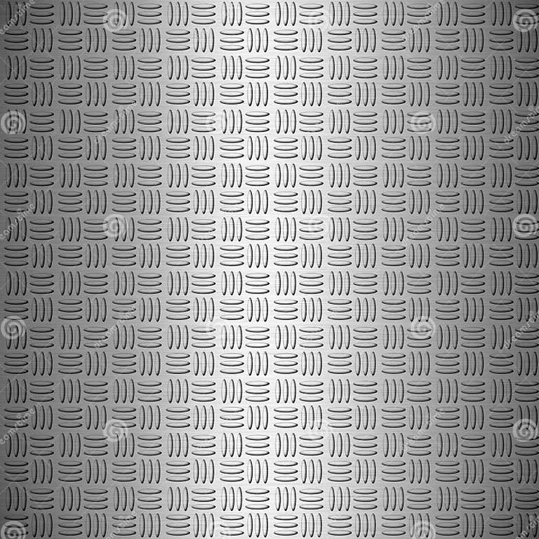 Metal Diamond Plate Background Stock Illustration - Illustration of ...