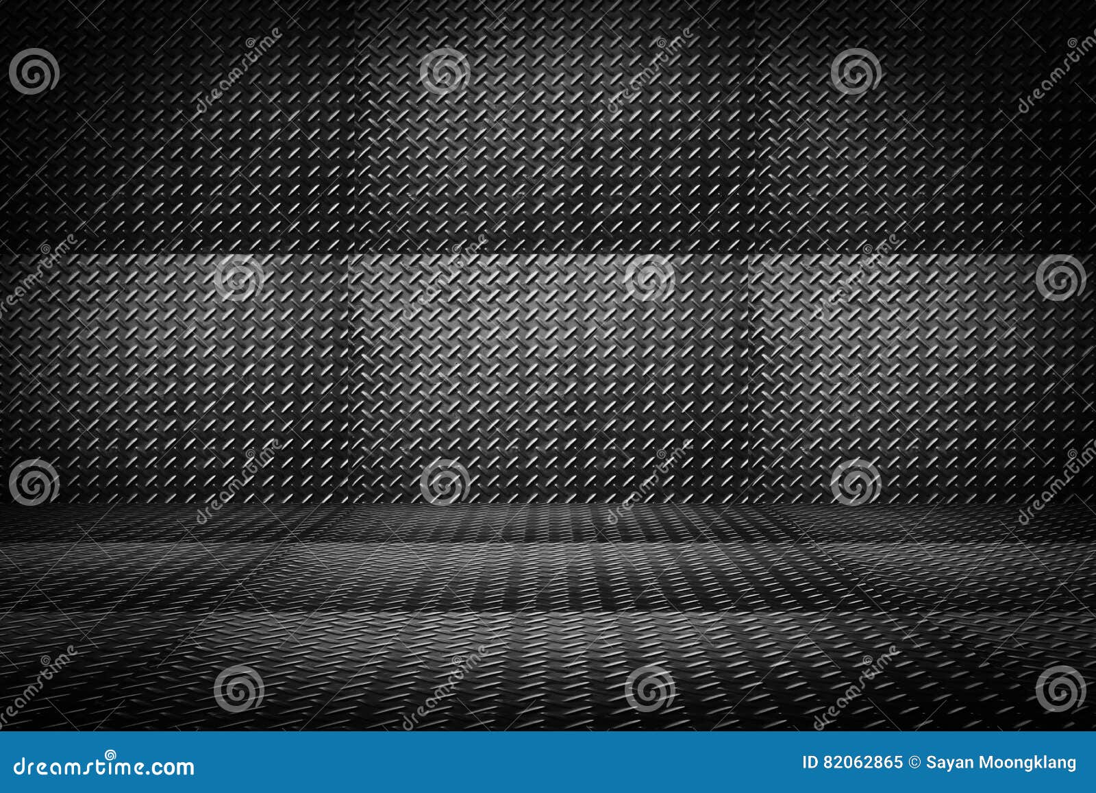 Metal Diamond Plate or Old Checkered Steel. Stock Image - Image of ...