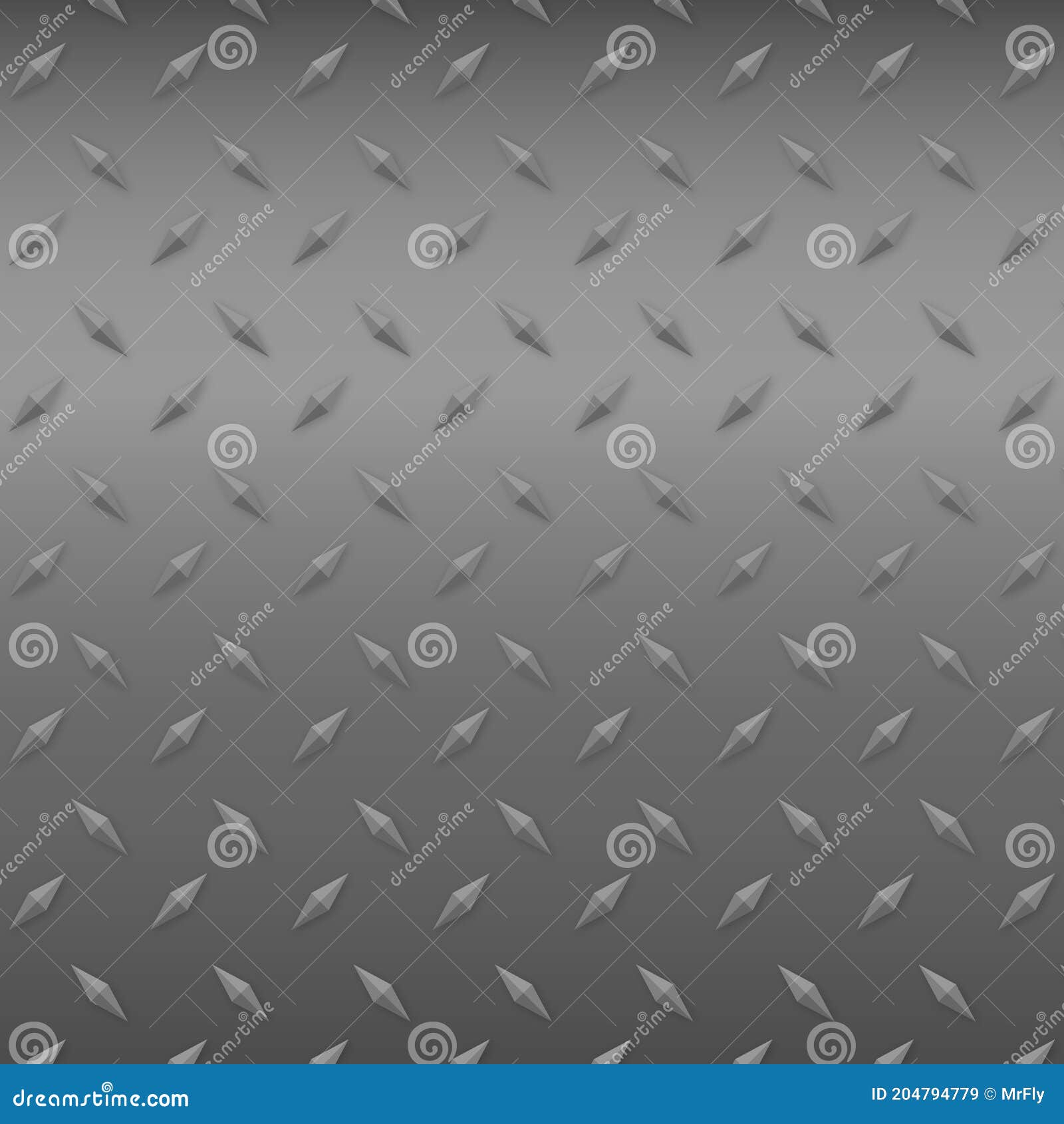 Metal Diamond Plate Pattern, Vector Illustration Stock Vector ...