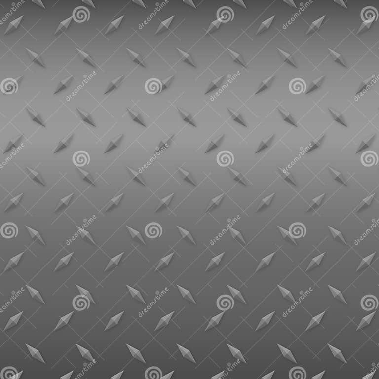 Metal Diamond Plate Pattern, Vector Illustration Stock Vector ...