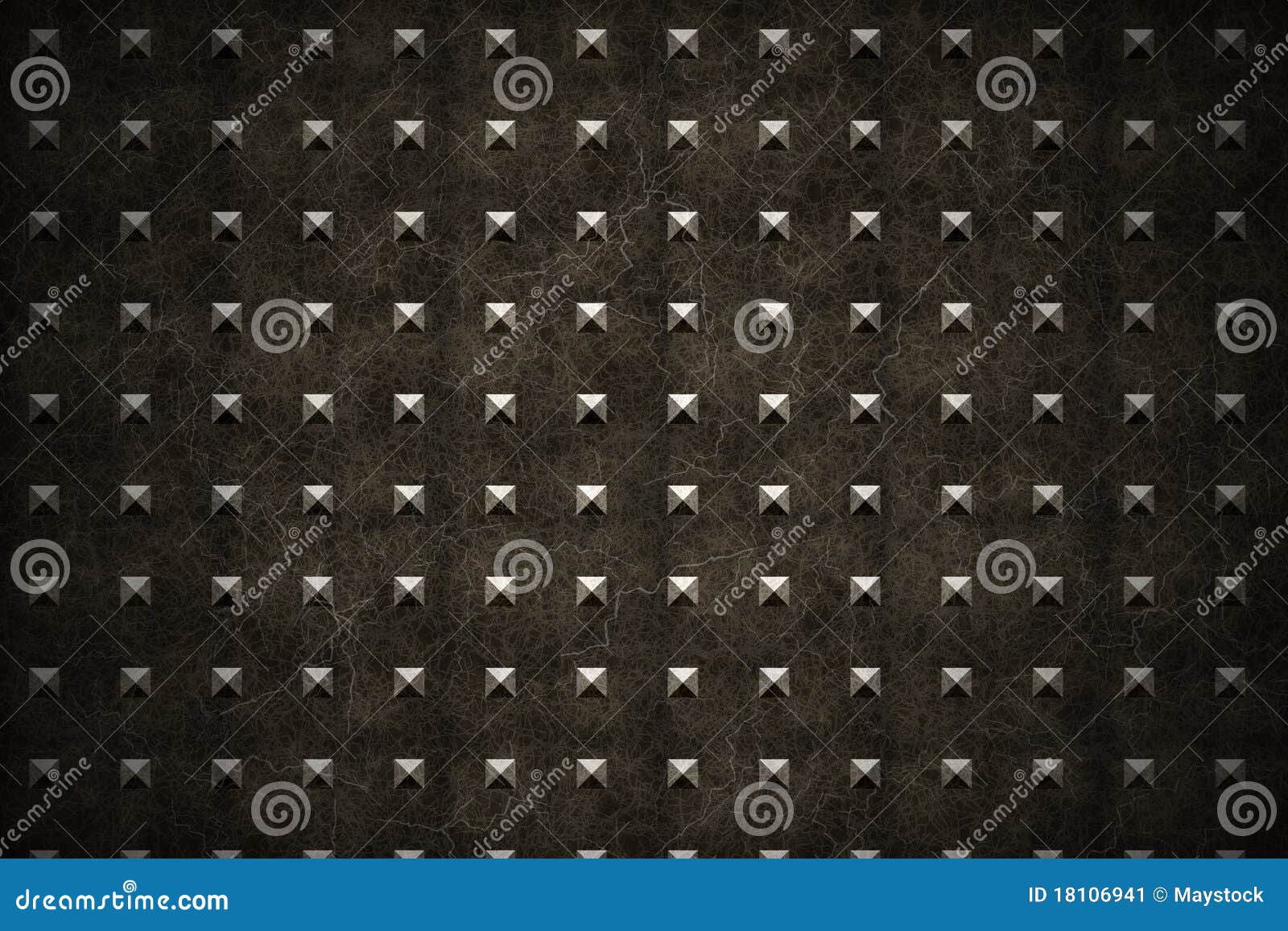 Metal Diamond Plate with Square Scratches Vintage Stock Illustration ...