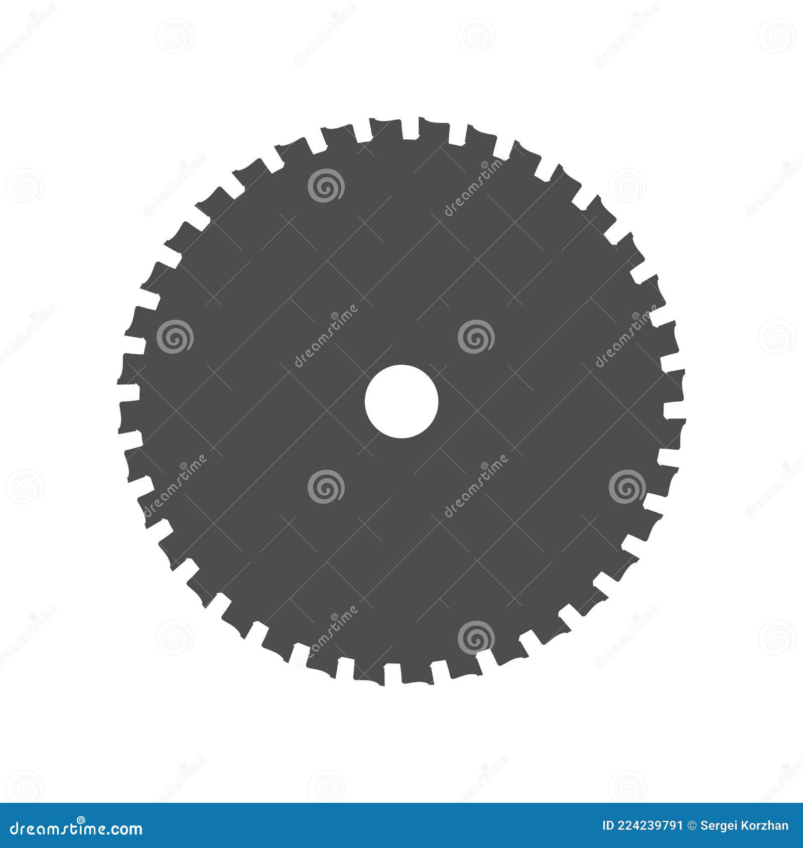 Metal Disk for Cutting Hard Materials for a Saw on a White Background ...