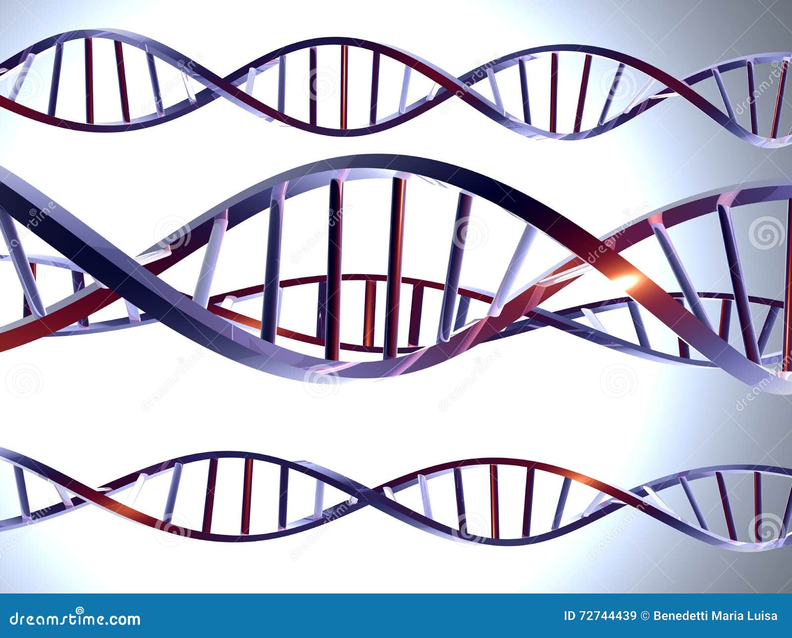 Metal DNA stock illustration. Illustration of biochemistry - 72744439