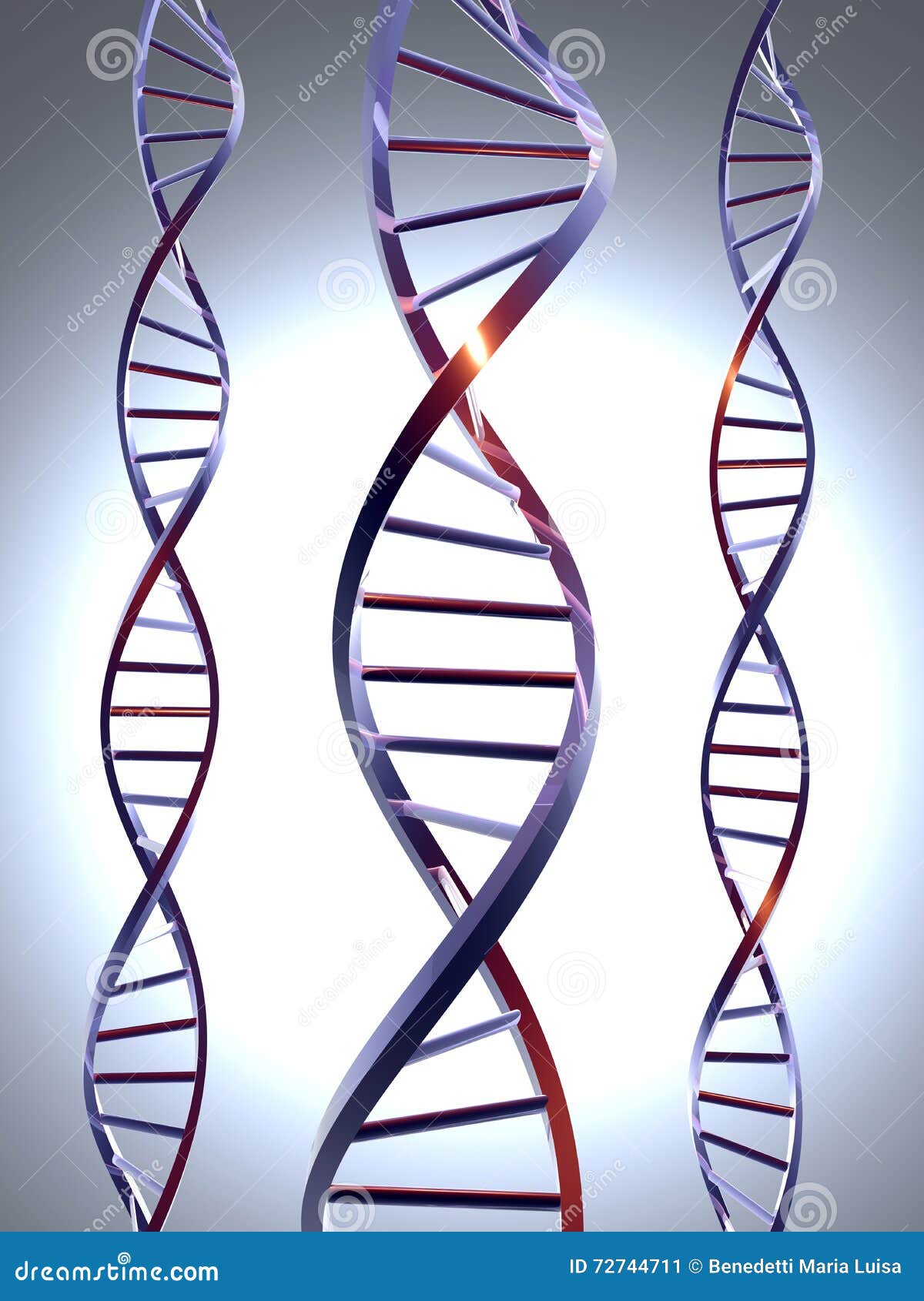 Metal DNA stock illustration. Illustration of life, deoxy - 72744711