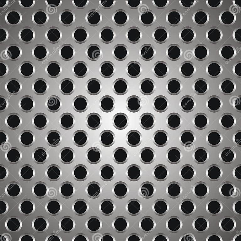 Metal dots texture stock vector. Illustration of industrial - 13486894