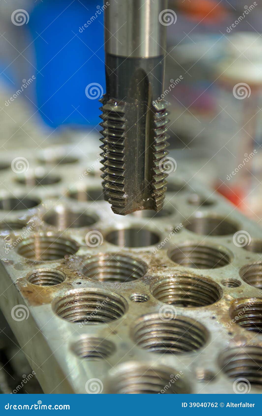 Metal drilling stock photo. Image of gimlet, bits, driller - 39040762