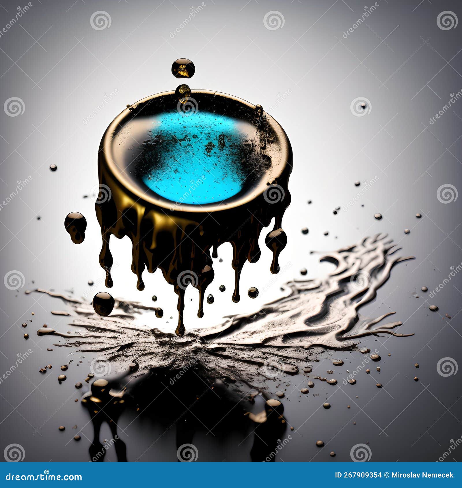 Metal Drop Vector Metallic Liquid Droplet Silver Realistic Splash And ...