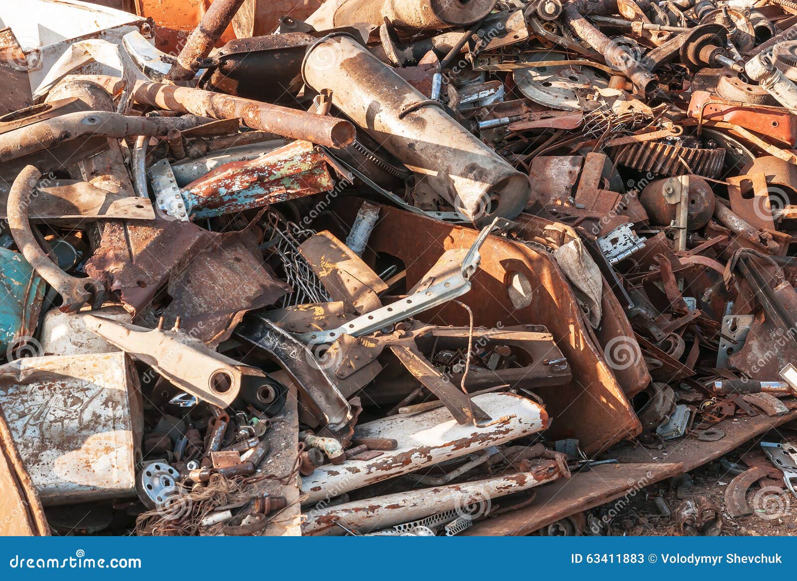 Metal dump texture stock image. Image of bronze, dump - 63411883