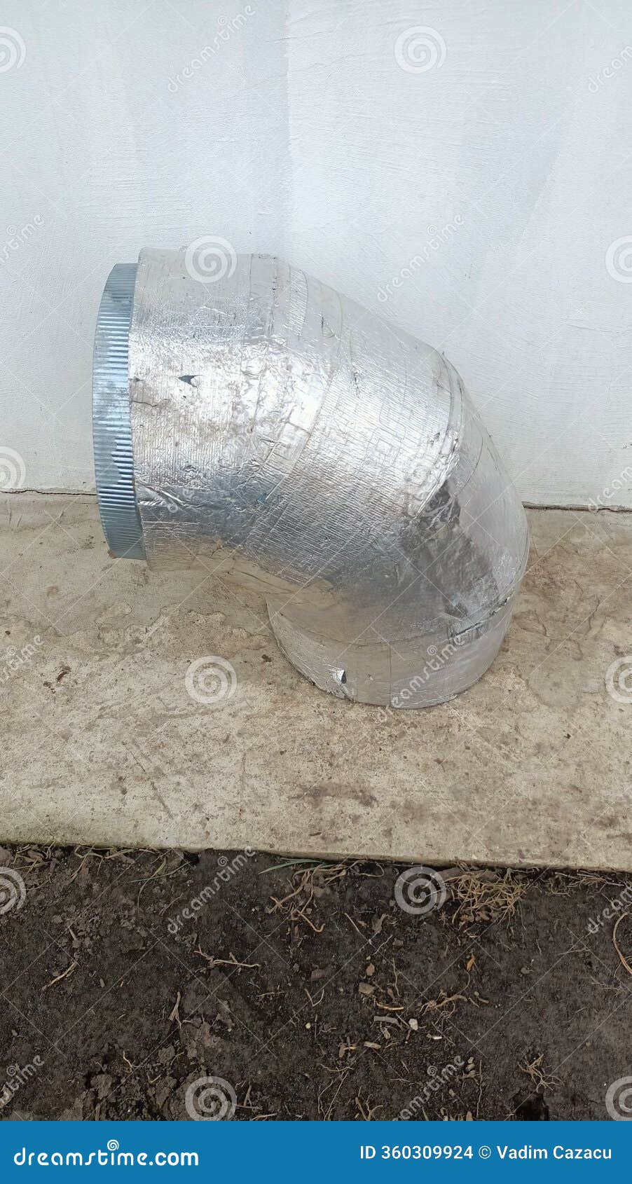 Metal Elbow Fittings For Pipes, Isolated White Background.Tools And ...