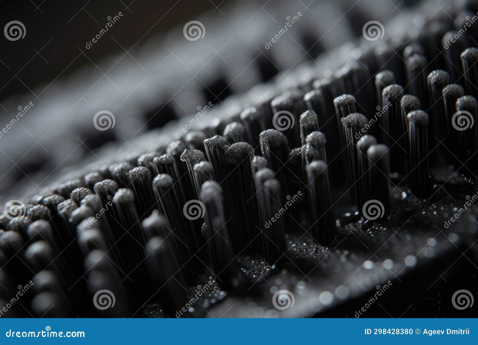 Metal Electronic Microscheme Connection Processor Futuristic Scheme 3d ...