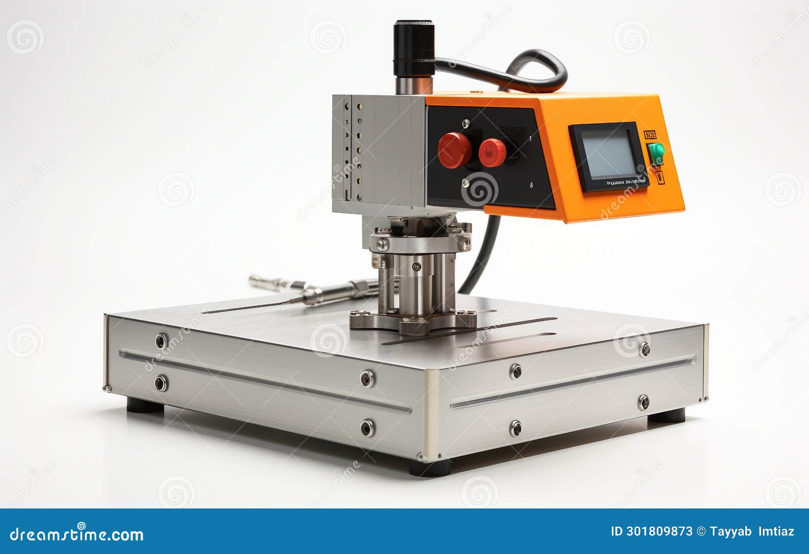 Metal Engraving Device Isolated on Transparent Background. Stock ...