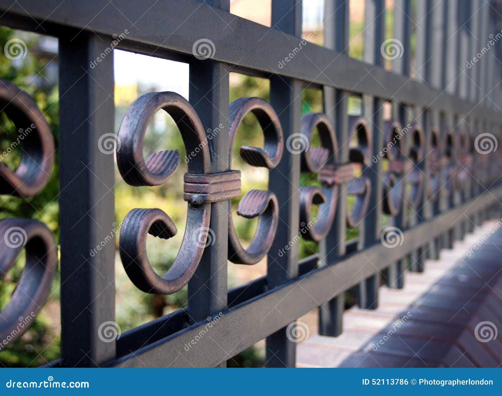 Metal Fence And Natural Fencing. Natural Fencing And Metal Fence ...