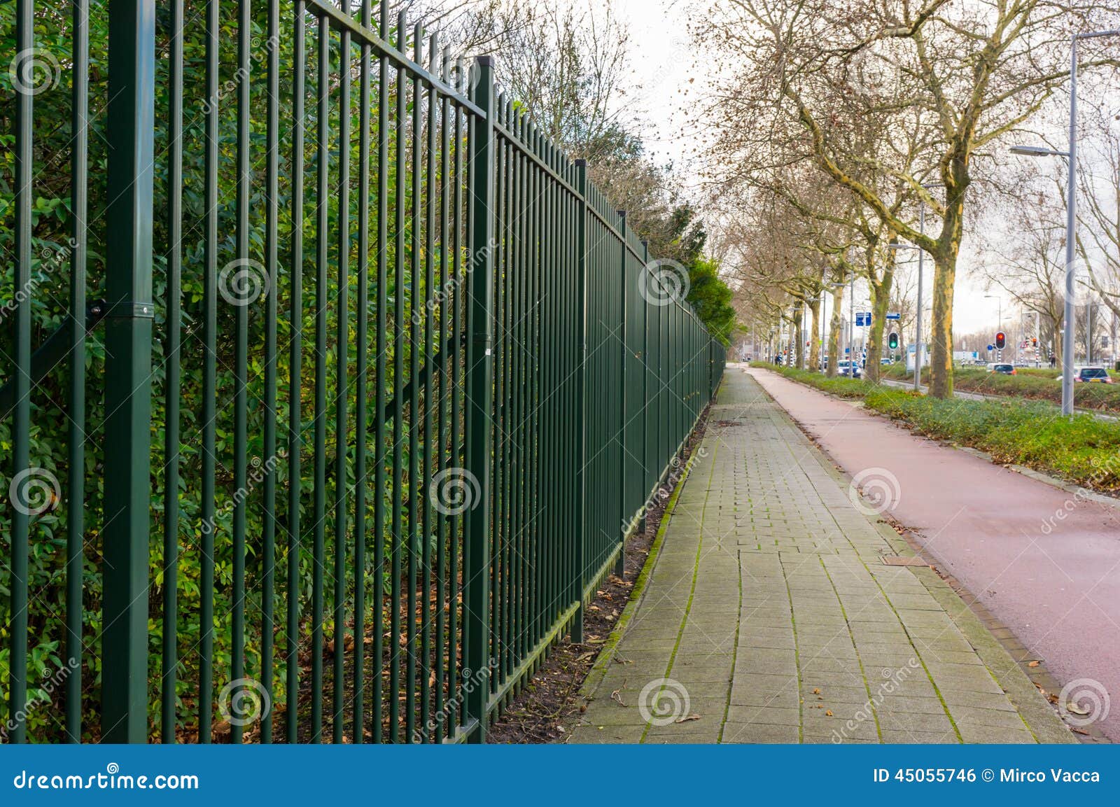 Metal fence stock photo. Image of fence, outdoor, metal - 45055746
