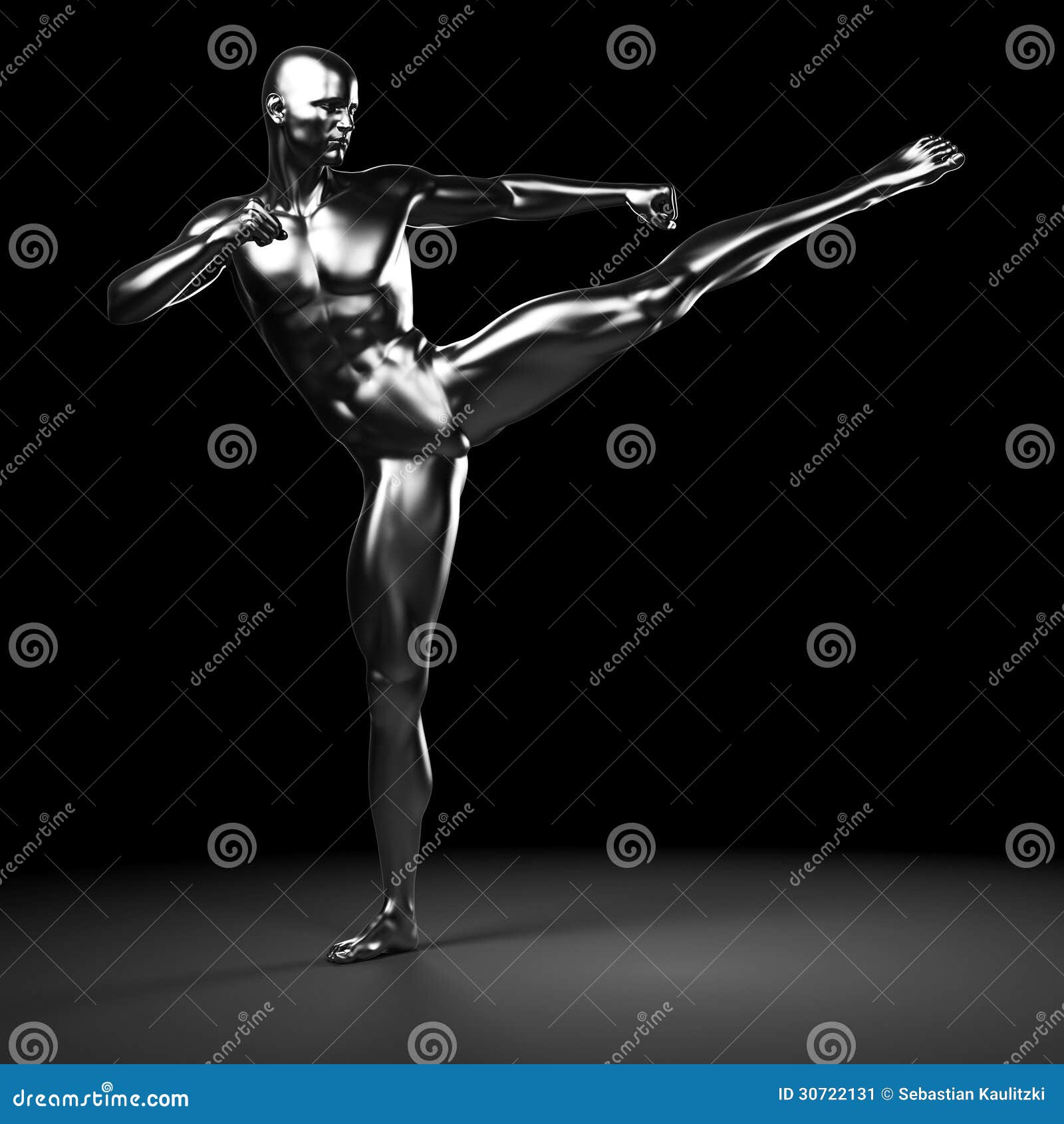 Metal fighter stock illustration. Illustration of brushed - 30722131