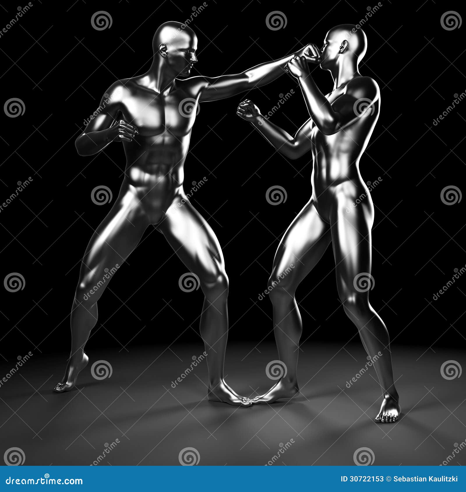 Metal fighter stock illustration. Illustration of black - 30722153