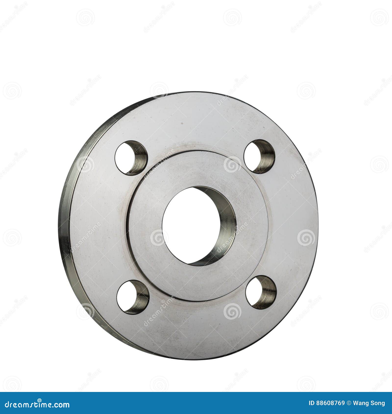 Metal flange ring stock image. Image of industrial, background - 88608769