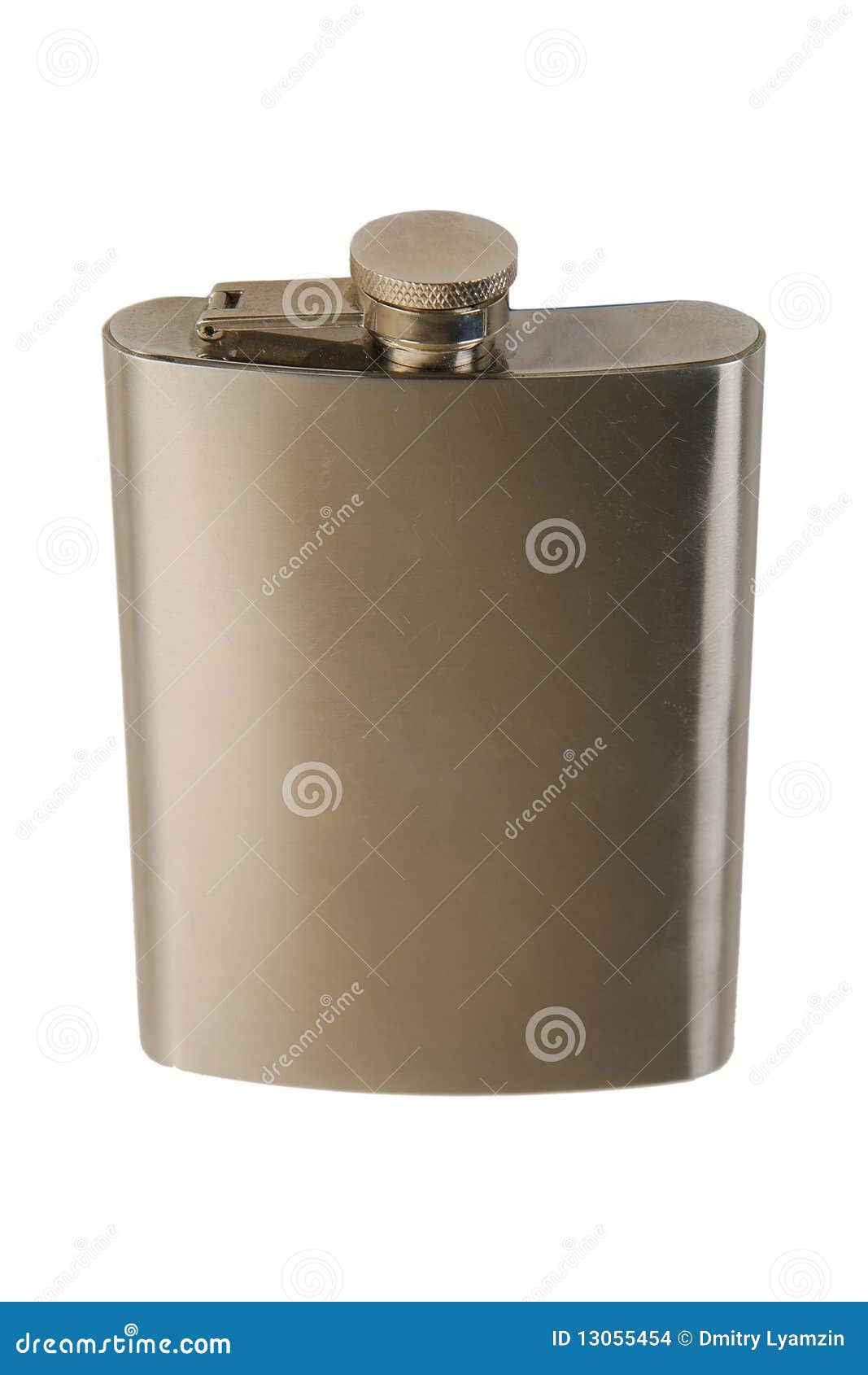 Metal flask stock photo. Image of empty, field, closed - 13055454