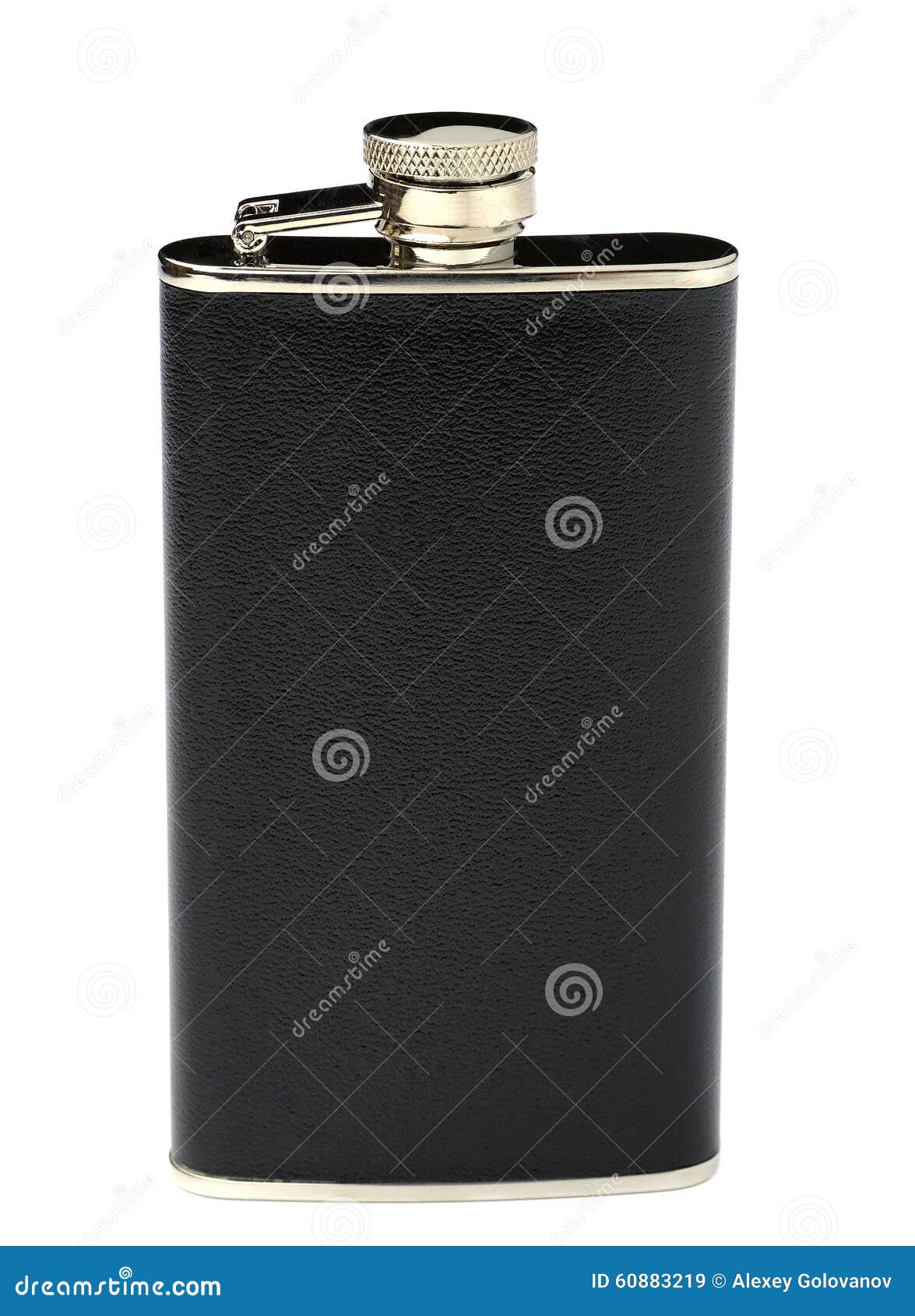 Metal flask stock image. Image of background, container - 60883219