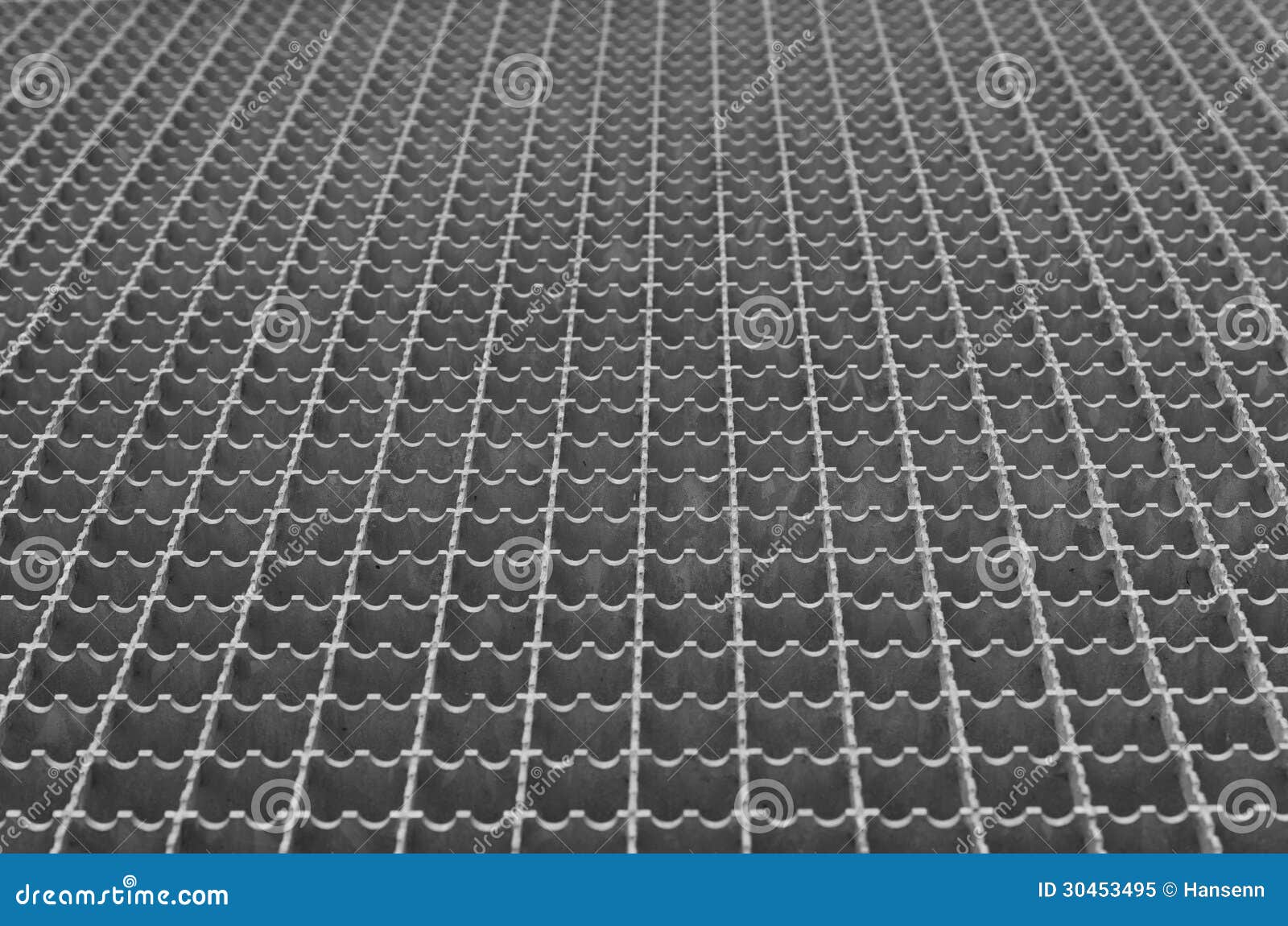 Aluminum Footbridge For Washing Windows Above The Skylight. Stock Image ...