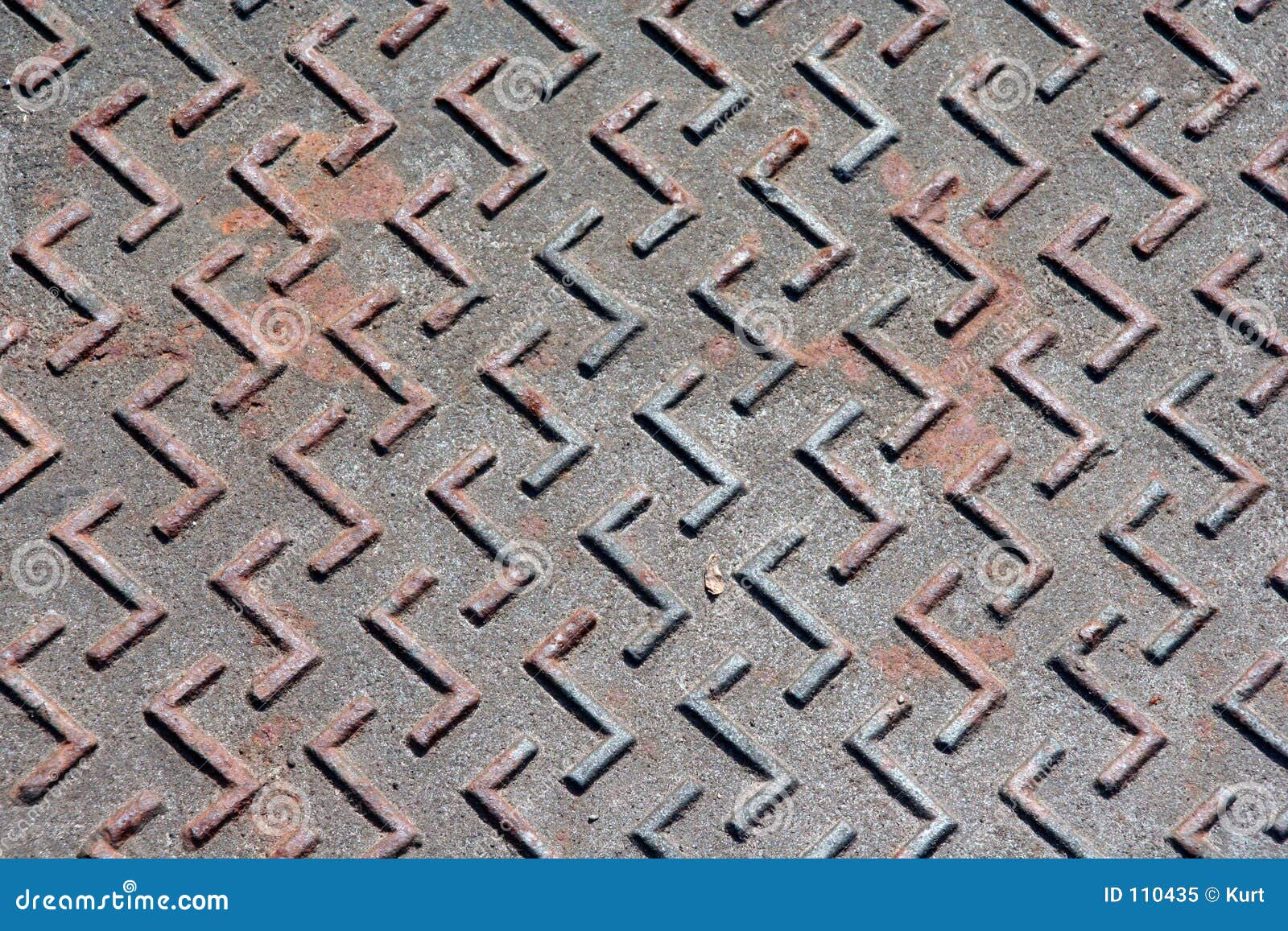 Metal flooring stock image. Image of repetitive, iron, metal - 110435