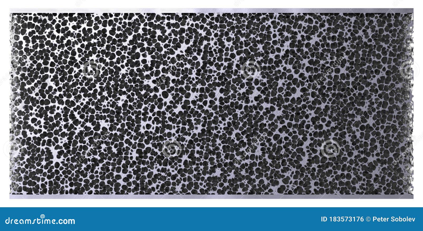 Metal Foam Celullar Structure Stock Photo - Image of industry ...