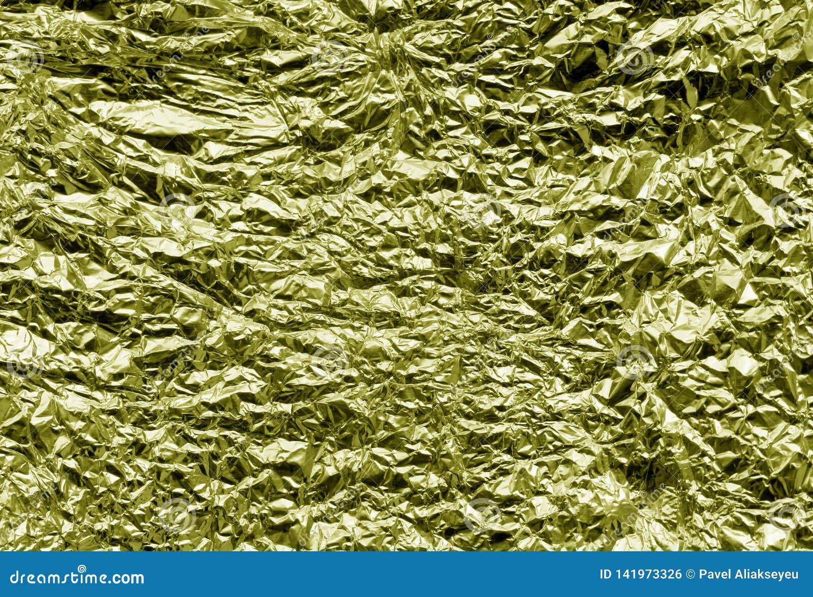 Metal Foil Texture in Yellow Color Stock Photo - Image of graphic ...