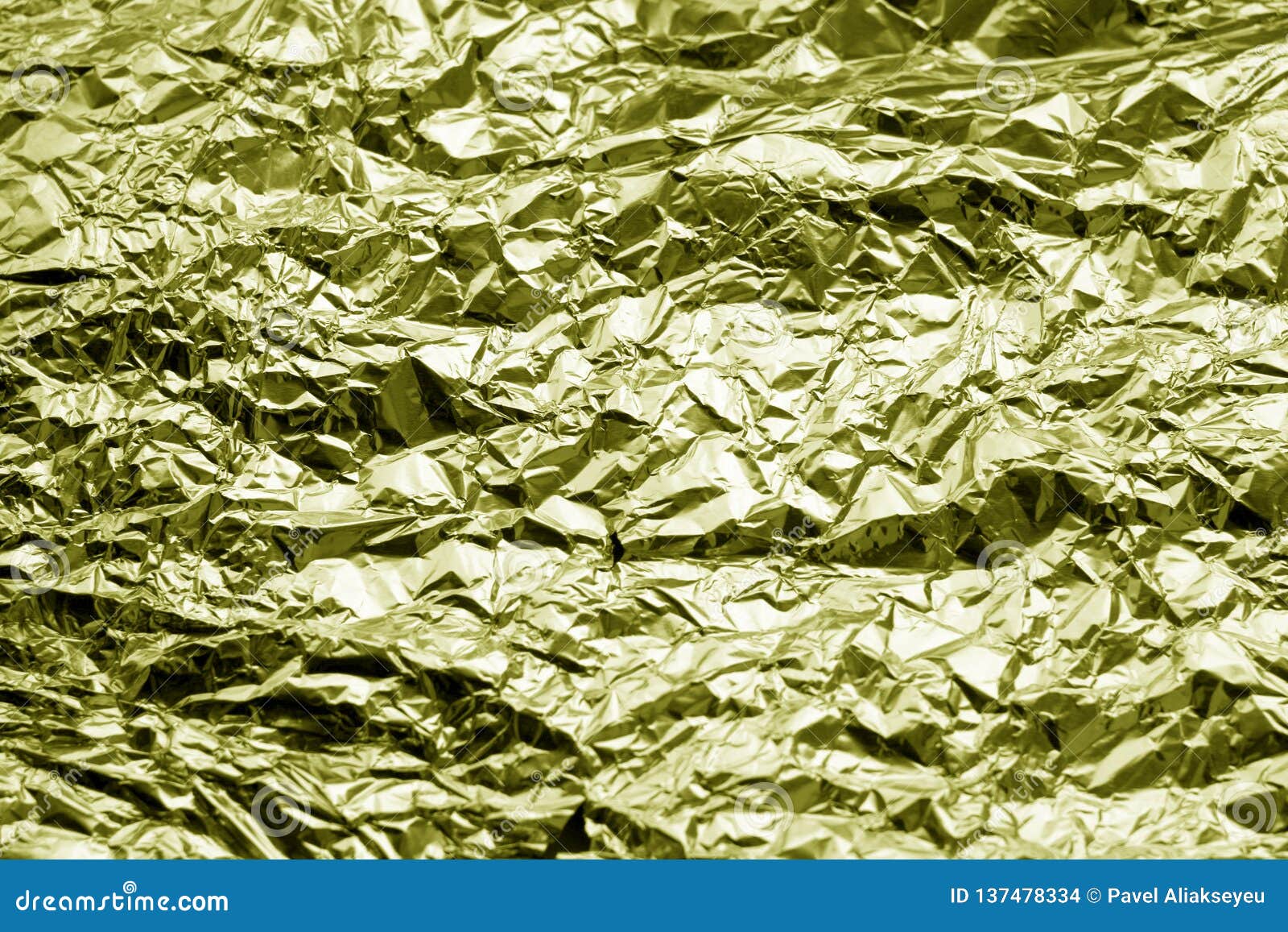 Metal Foil Texture in Yellow Tone Stock Photo - Image of paint, metal ...