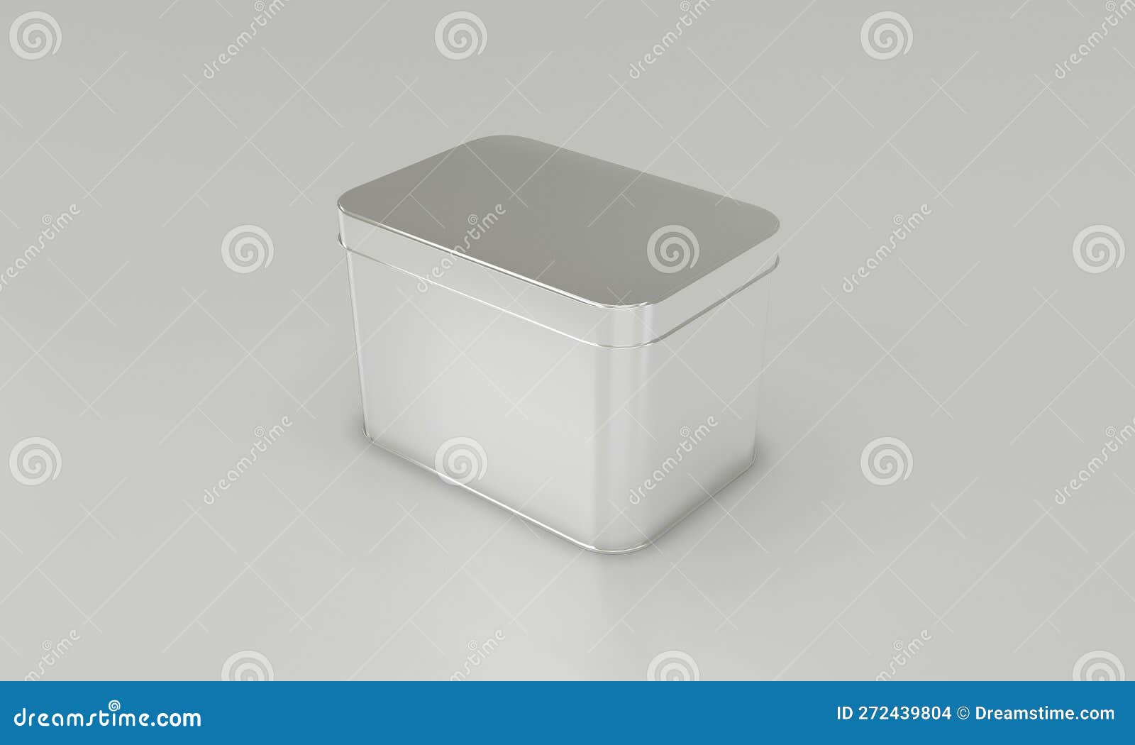 Metal Food Tin Can Packaging Stock Photo - Image of silver, package ...