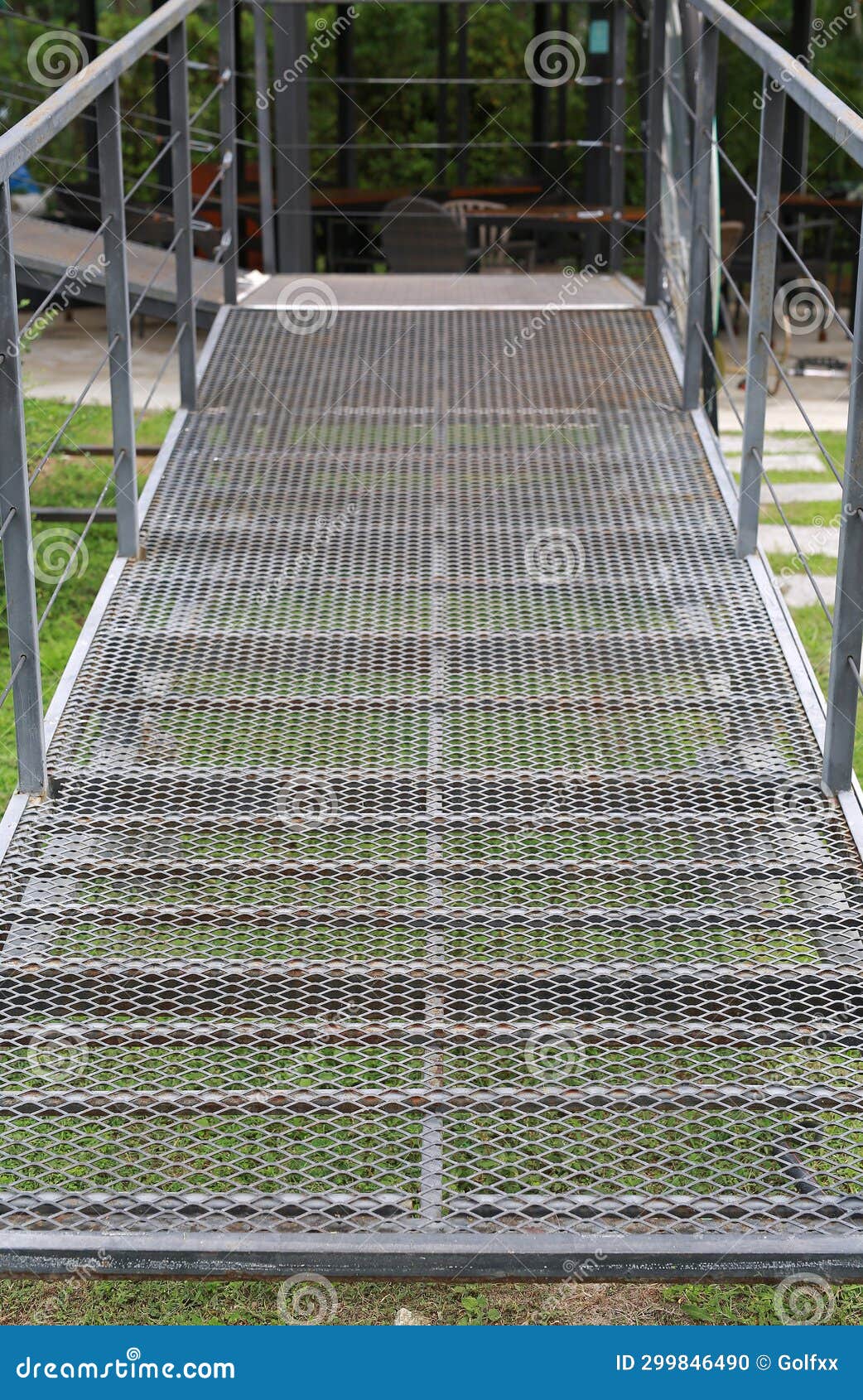 Steel At The Walkway Royalty-Free Stock Photo | CartoonDealer.com #36115011