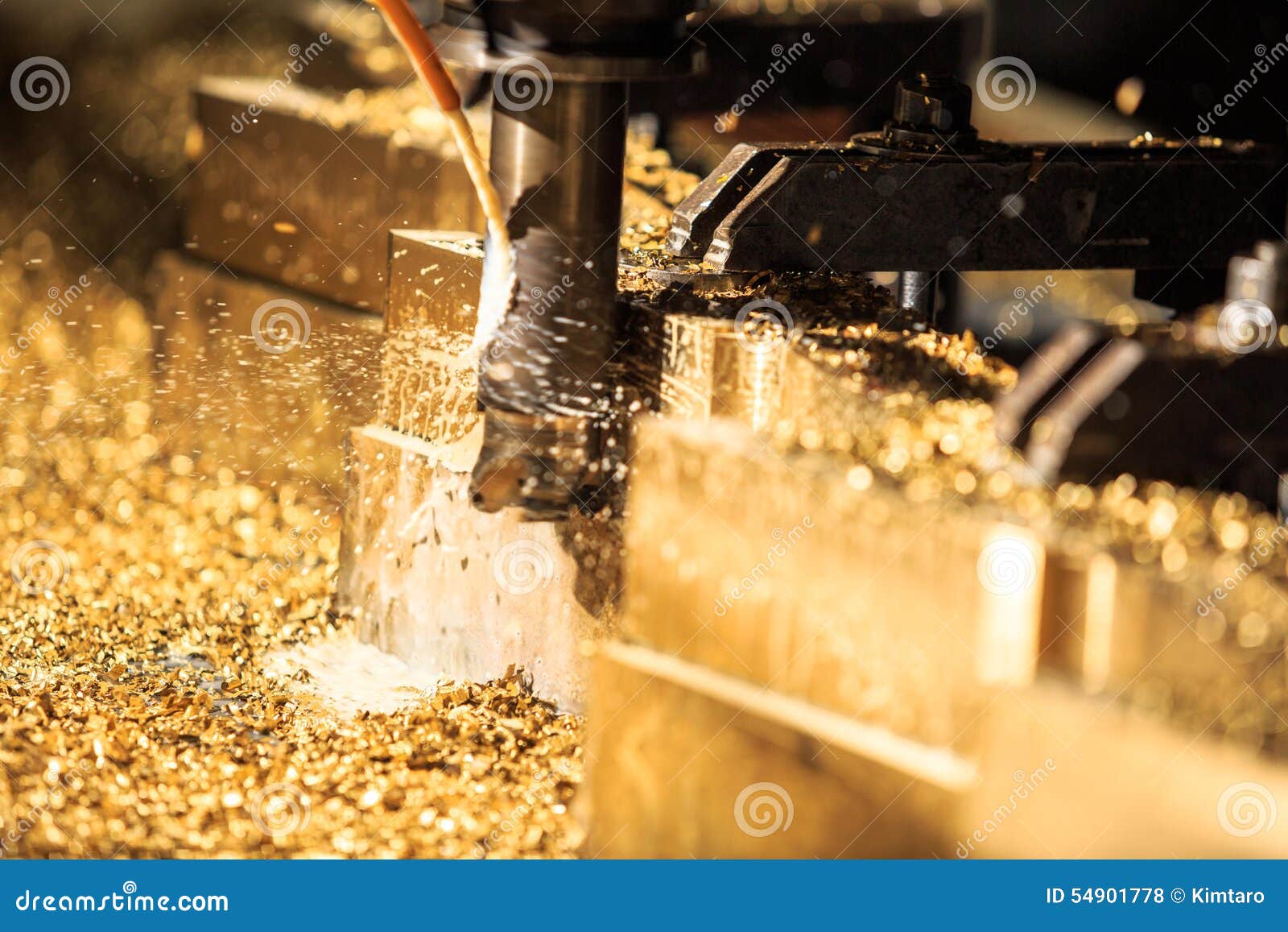 Metal Forming From CNC Lathing Machine Texture Royalty-Free Stock ...