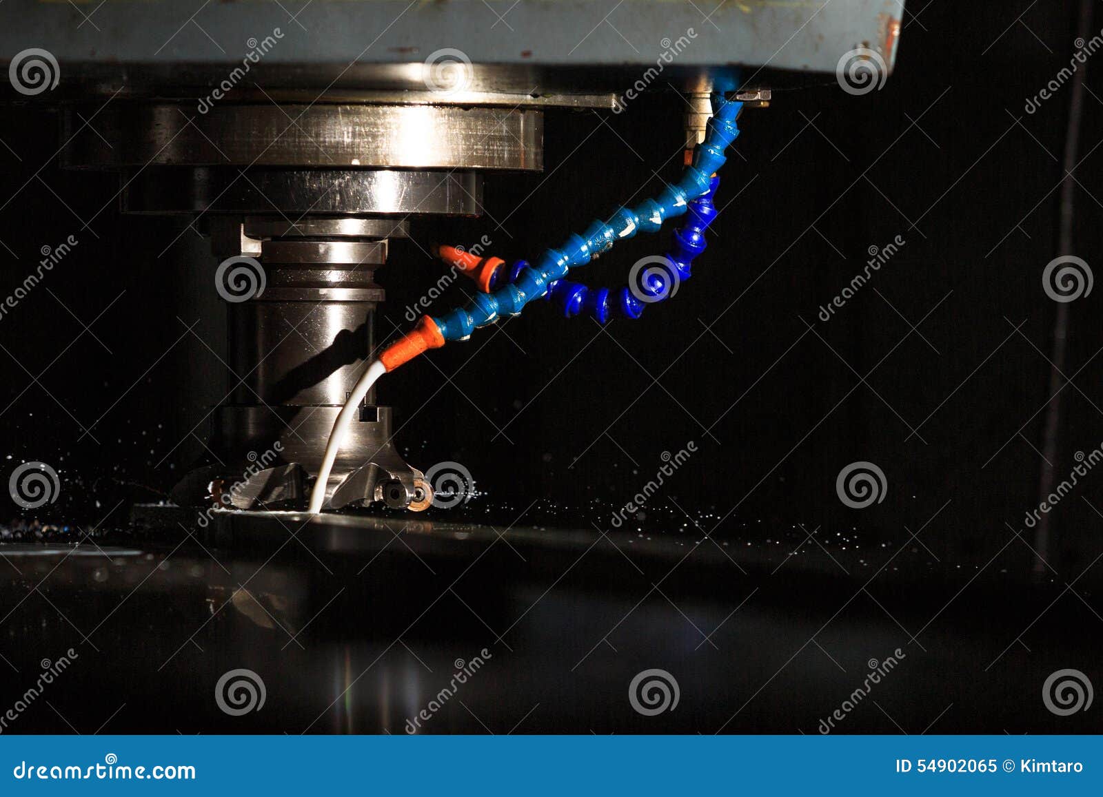 Metal Forming From CNC Lathing Machine Texture Royalty-Free Stock ...