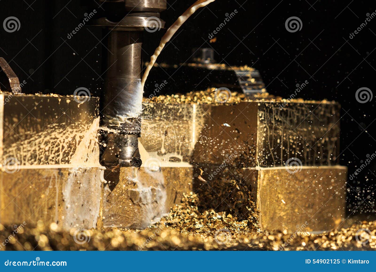 Metal Forming From CNC Lathing Machine Texture Royalty-Free Stock ...