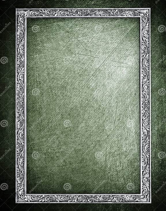 Metal frame background stock illustration. Illustration of frame - 12396159