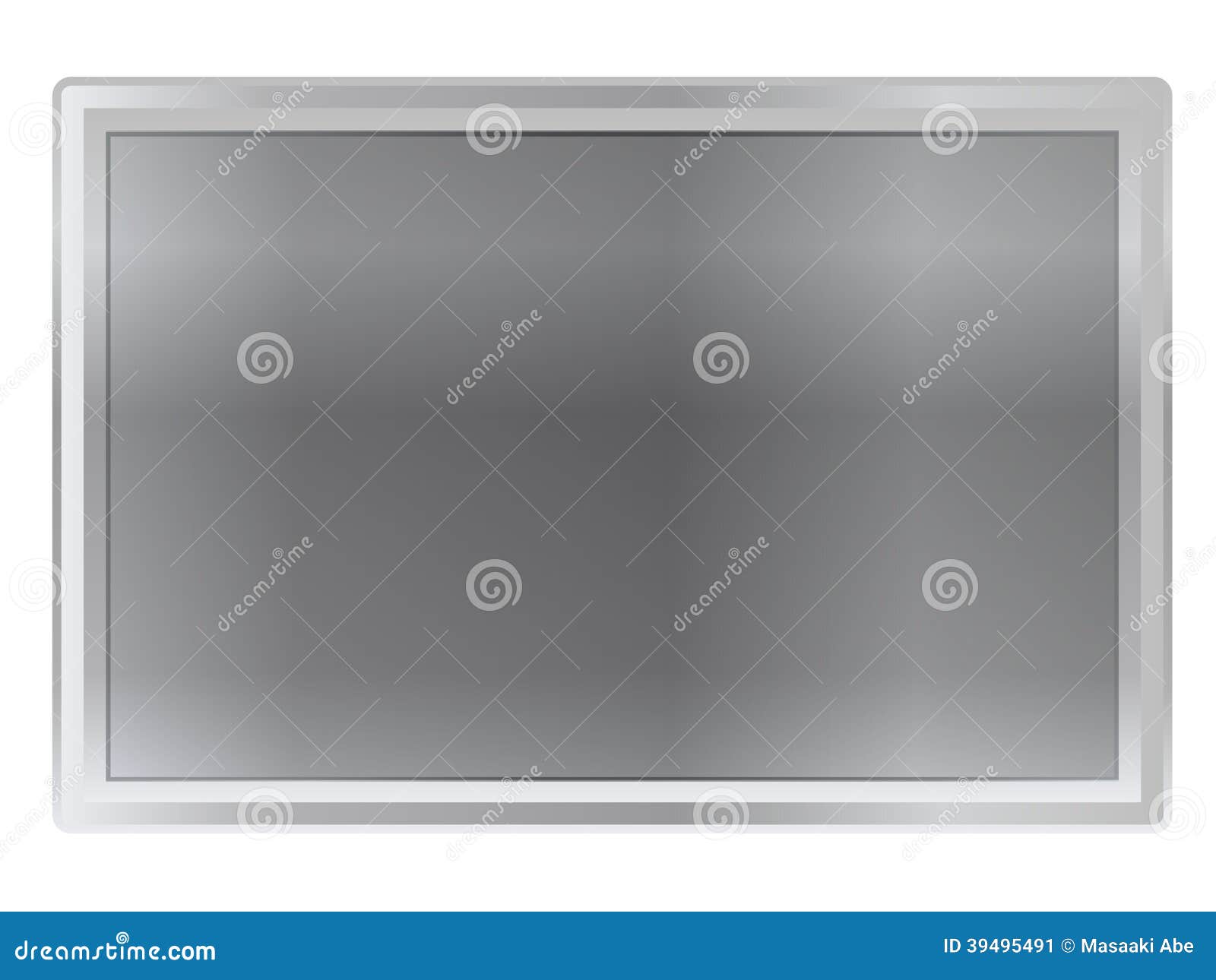 Metal frame stock illustration. Illustration of metal - 39495491
