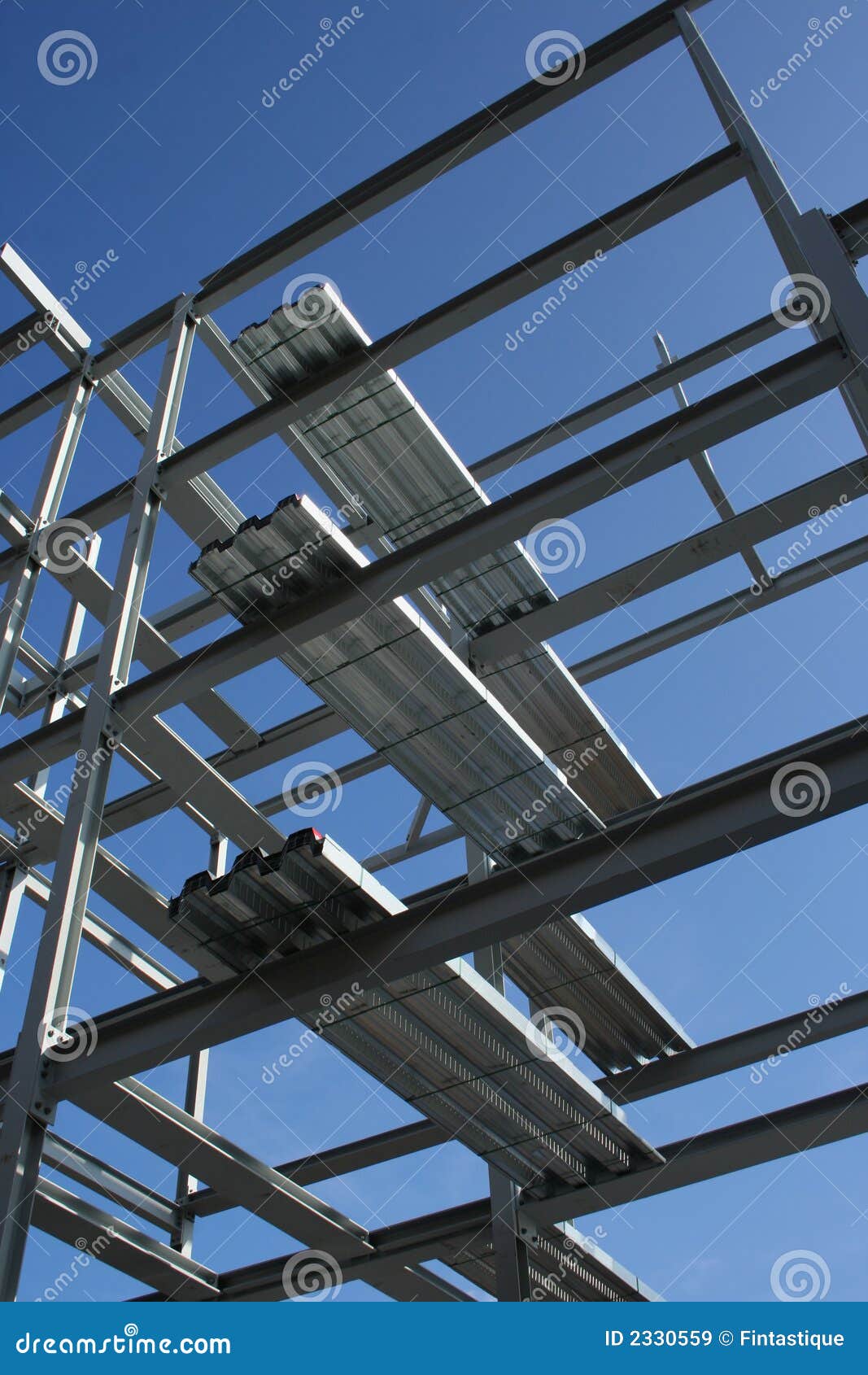 Flooring With Girder-slabs Types Of Ceiling. Close Up On Monolithic ...