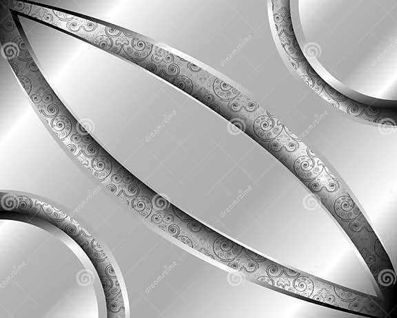 Metal Frame with a Pattern 5 Stock Vector - Illustration of copy ...