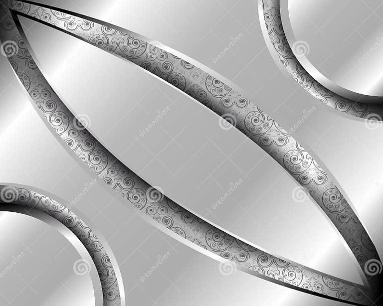 Metal Frame with a Pattern 5 Stock Vector - Illustration of copy ...