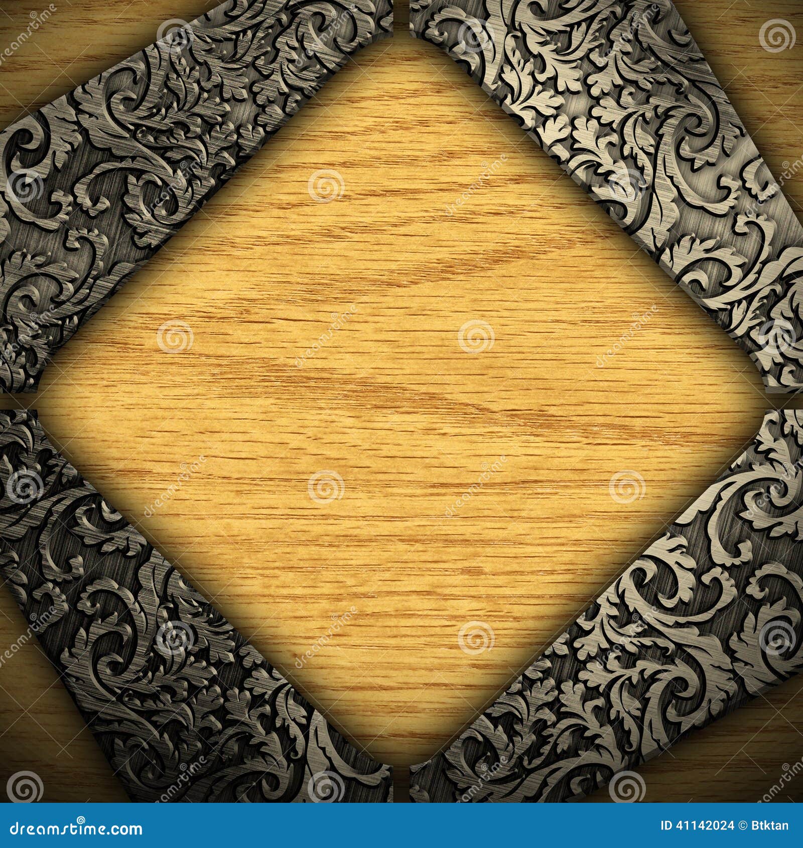 Metal Frame stock illustration. Illustration of frame - 41142024