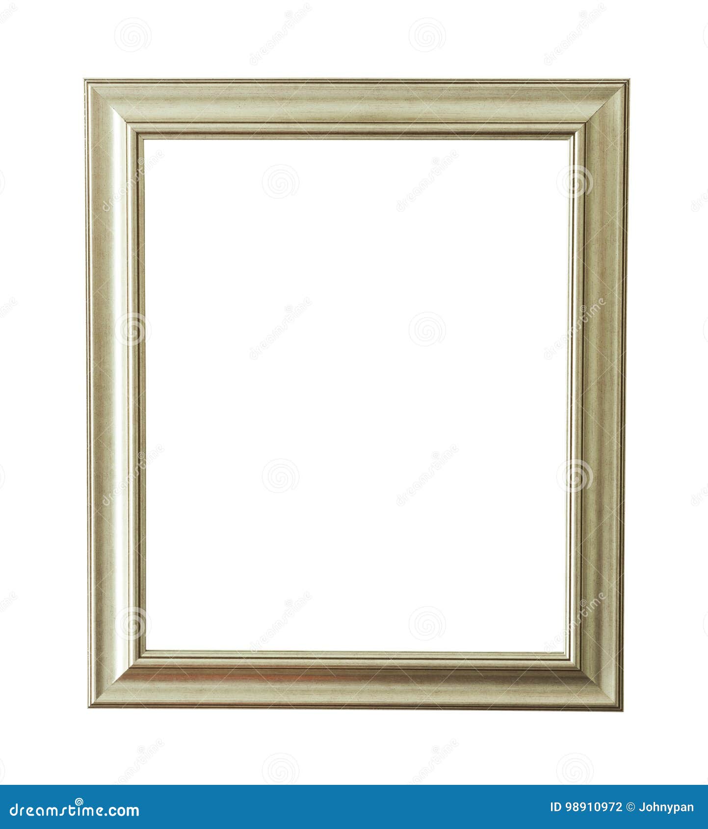 Metal Frame for Your Use Isolated Stock Photo - Image of framework ...